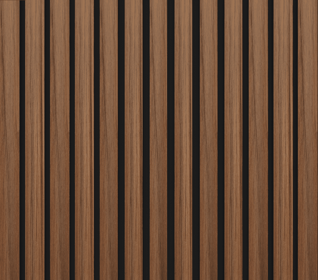 Immerse Acoustic Premium Wall Panelling Walnut | Doorphoria